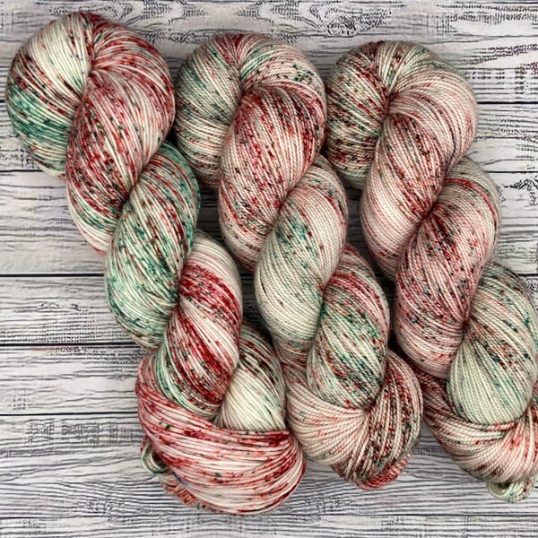 Christmas Sock Yarn - Etsy