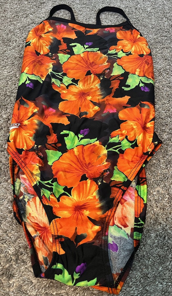 floral vintage swimsuit Speedo - Gem