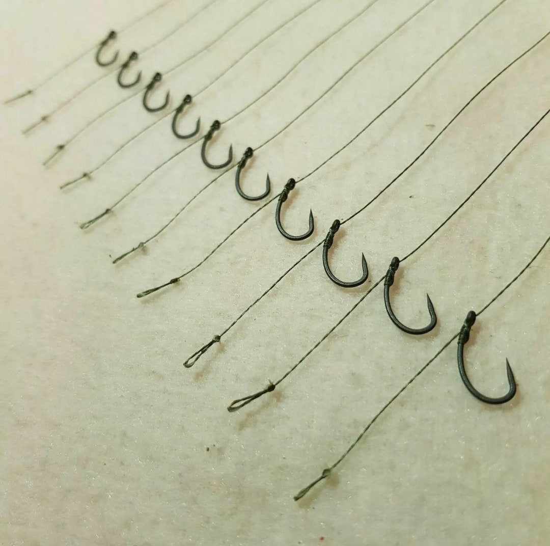 10 X KD Rigs (sizes 4-12) (4lb-25lb Mono and 15lb-20lb Braid) - Etsy