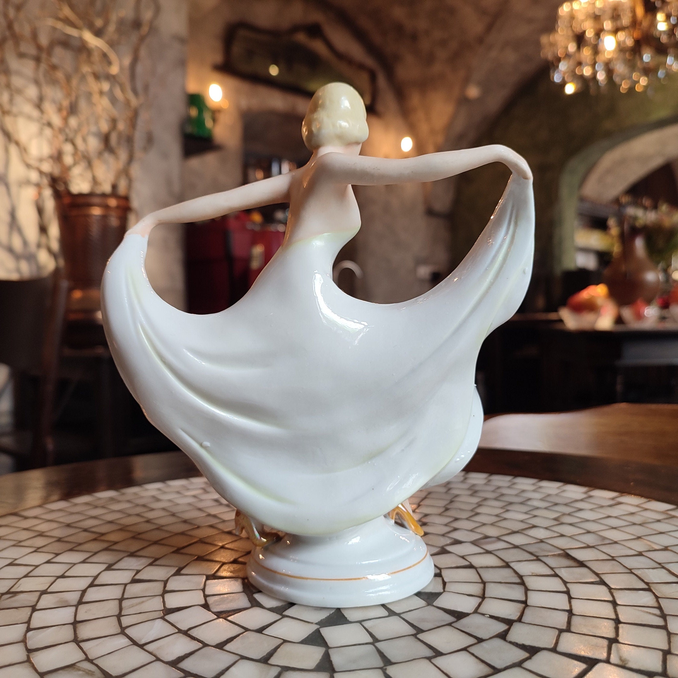 An Incredible Art Deco Porcelain Dancer, Germany, Thuringia, Gräfenthal ...