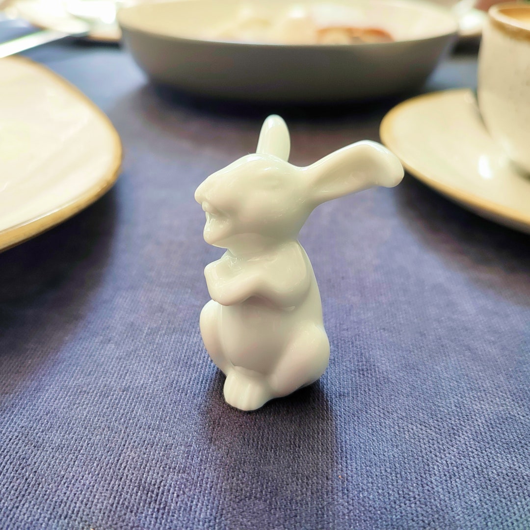 Rosenthal Porcelain Laughing Rabbit Figurine | Max Fritz Design ...