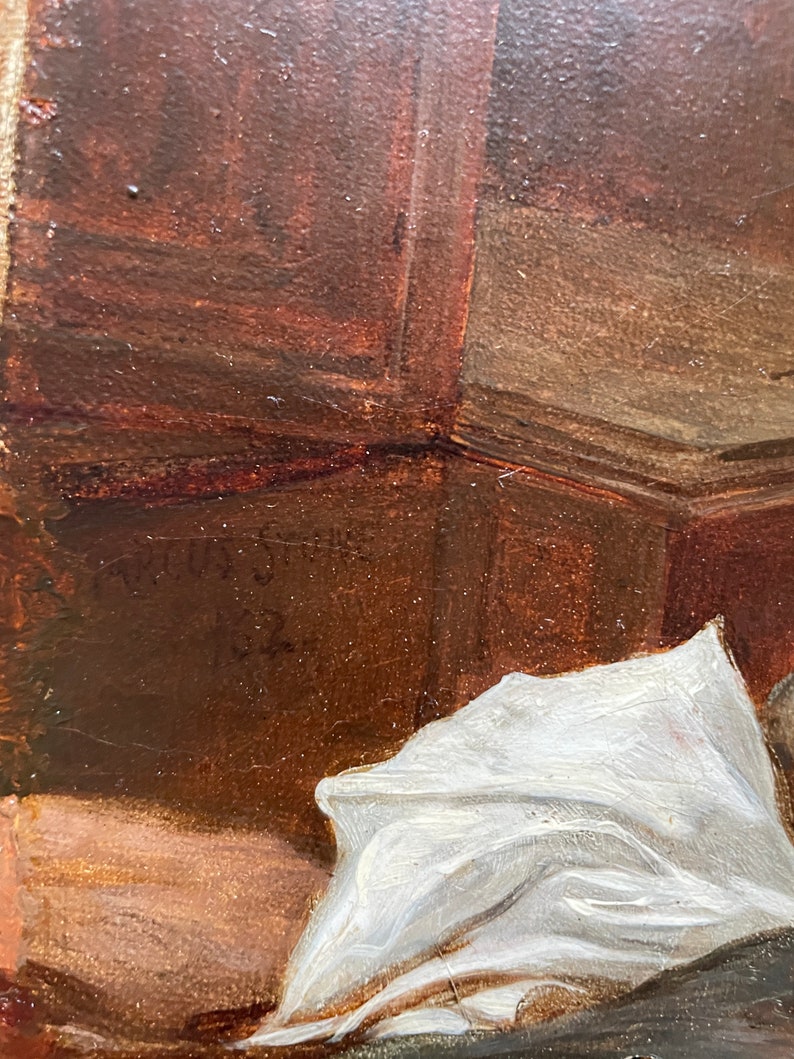 A Painter's First Work by Marcus Stone, R.A. (1840–1921) | Beautiful ...
