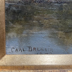 By the Stream | Carl Brennir (british, 1850-1920) | Stunning 19th ...