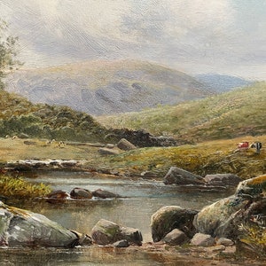 By the Stream | Carl Brennir (british, 1850-1920) | Stunning 19th ...