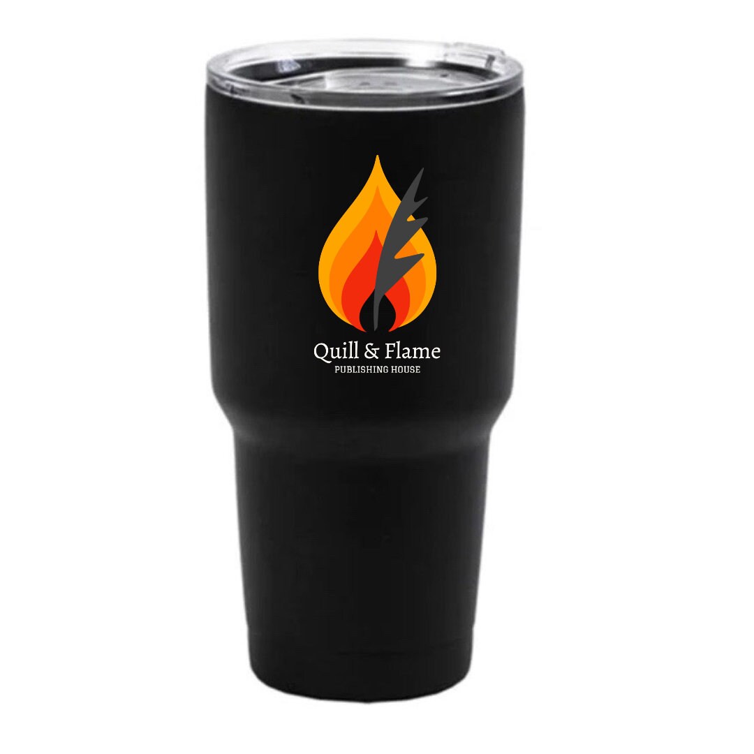 Quill & Flame Tumbler - Etsy