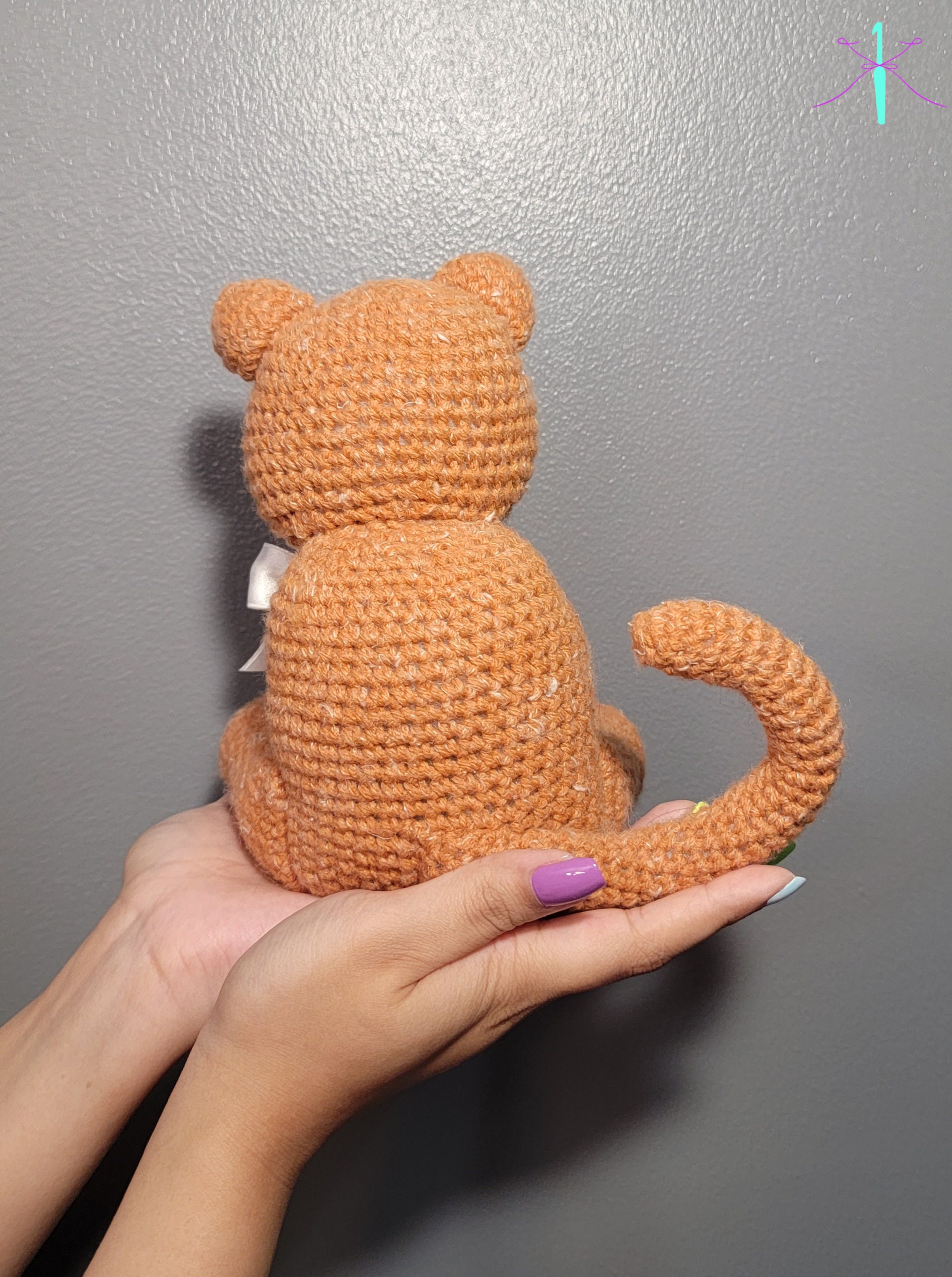 Foxy the Sitting Cat Crochet PATTERN - Etsy