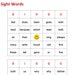 K-2, Second Grade Sight Words Bingo, Flash Cards, Printables, 20 Pages ...