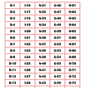 Bingo Printables, Party Games, Printable Games, 1000 Cards, 250 Pages ...