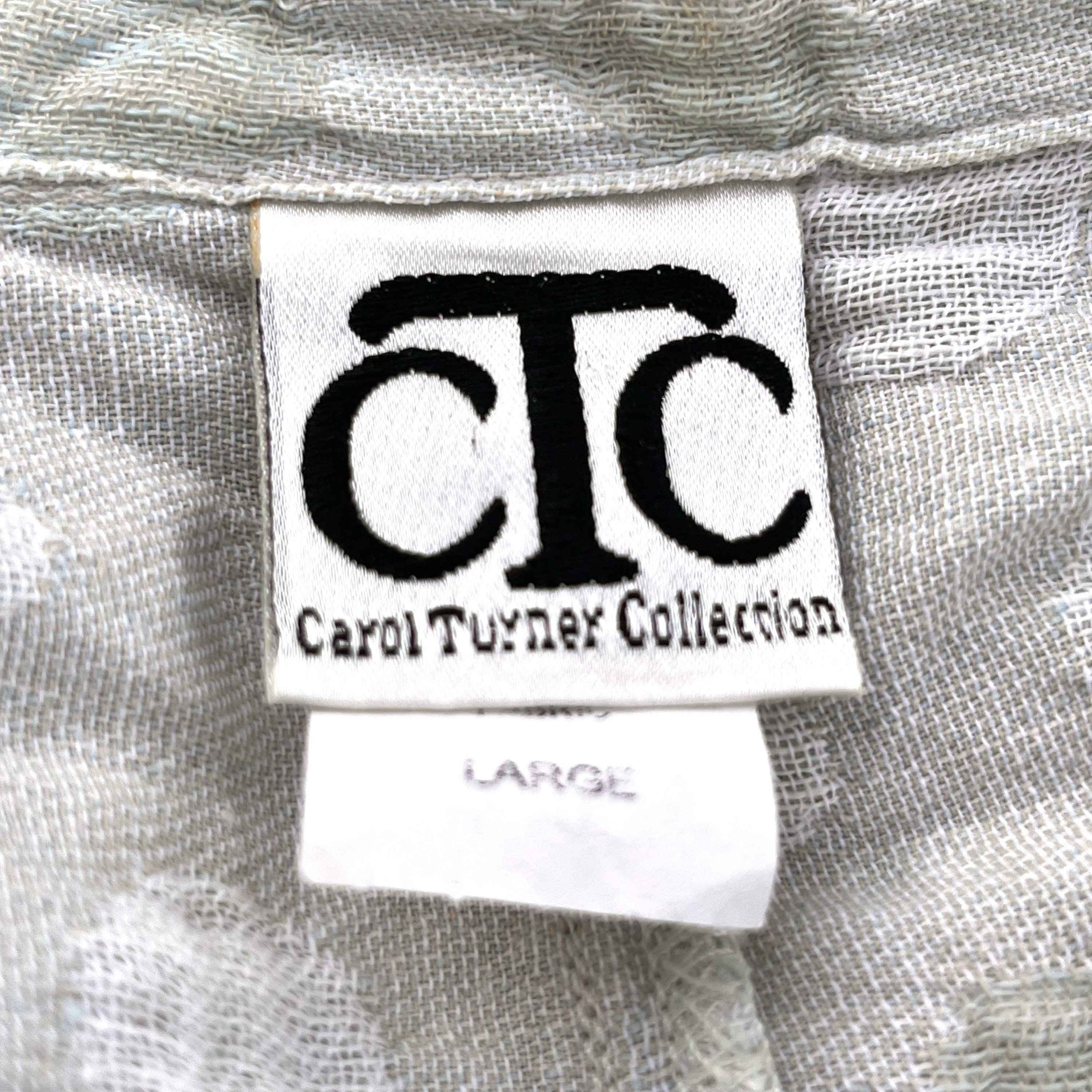 Vintage 1990s Carol Turner Collection Linen Blouse - Etsy