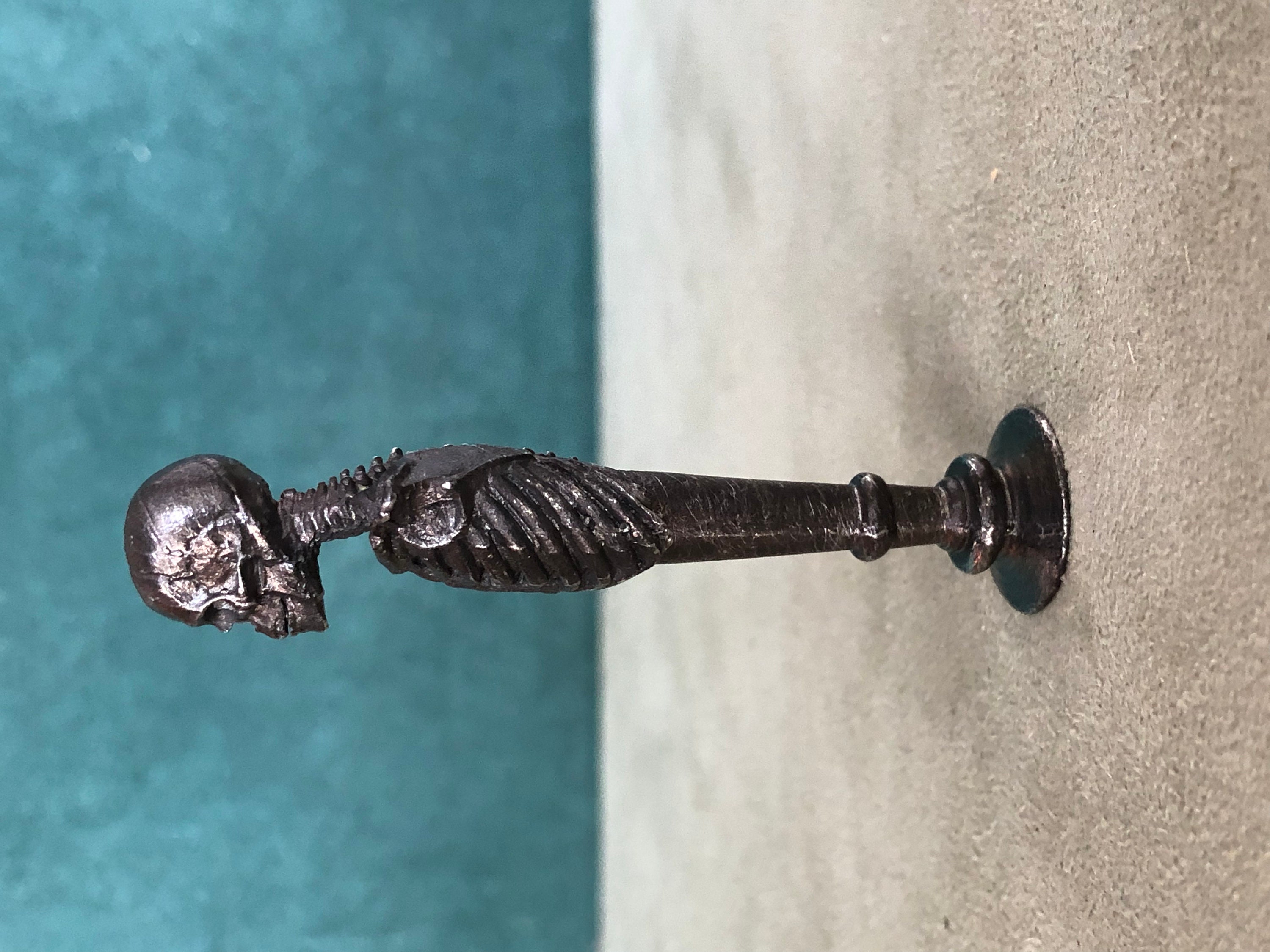 Skeleton Pipe Tamper Solid Fine Pewter - Etsy