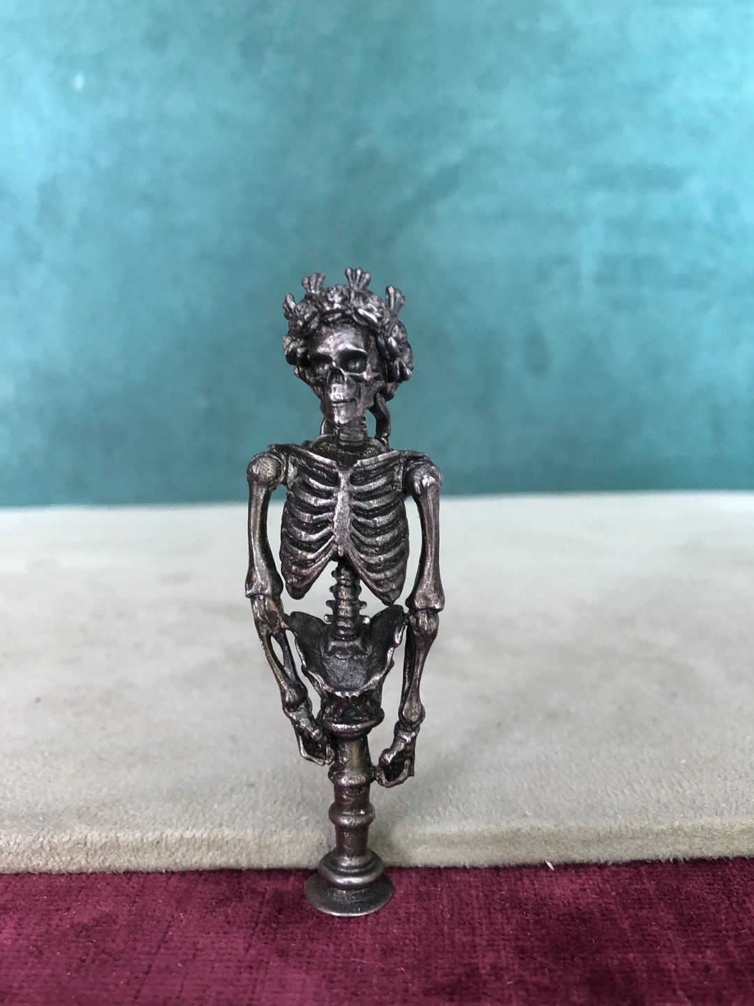 Grateful Dead Bertha Skeleton Pipe Tamper, Solid Fine Pewter - Etsy