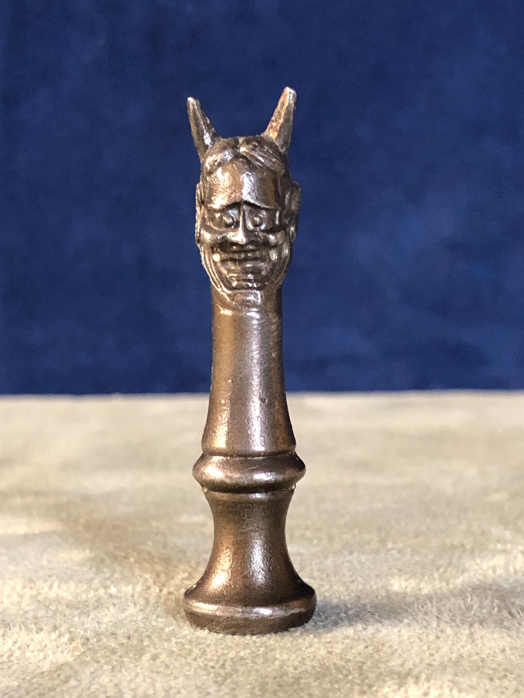 Two Sided Devil Pipe Tamper, Solid Fine Pewter - Etsy