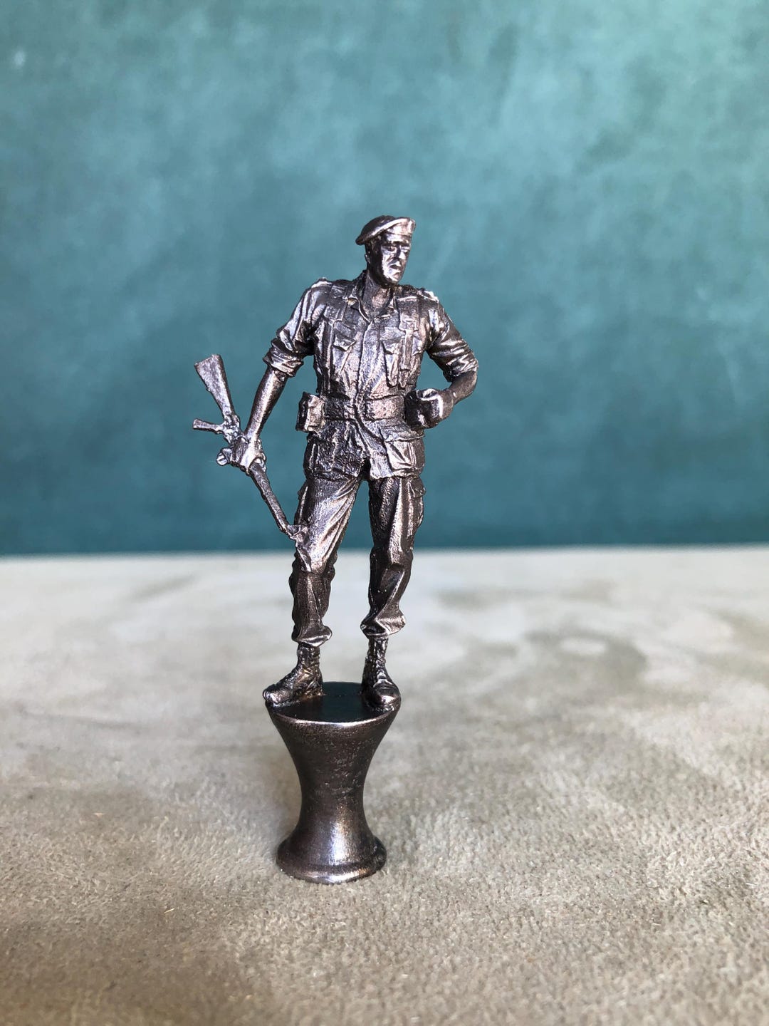 John Wayne "the Green Berets" Pipe Tamper, Solid Fine Pewter - Etsy