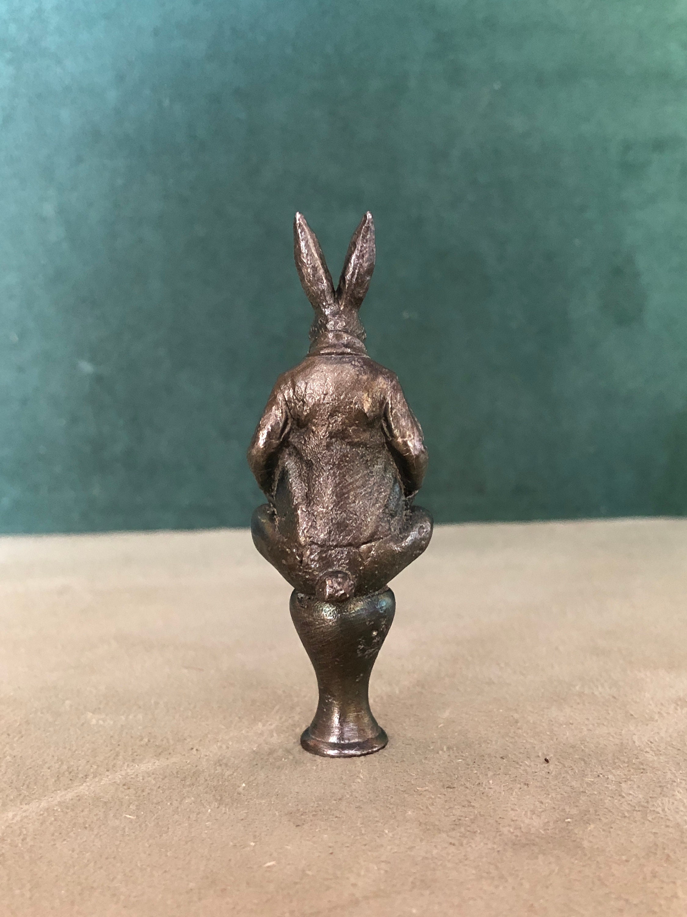 Hare Rabbit Pipe Tamper, Solid Fine Pewter - Etsy
