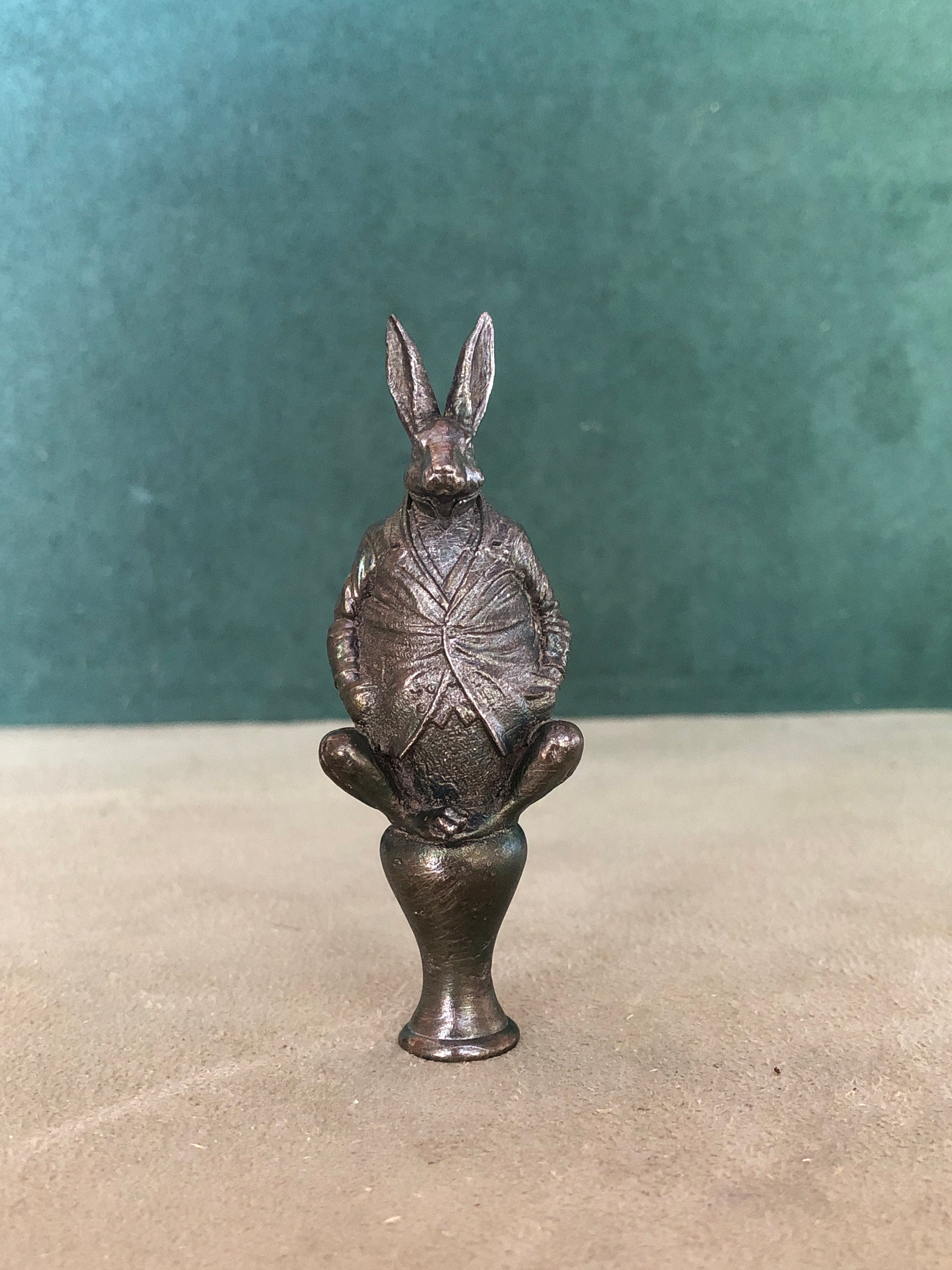 Hare Rabbit Pipe Tamper, Solid Fine Pewter - Etsy