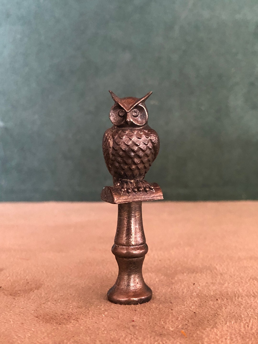 Great Horned Owl Pipe Tamper, Solid Fine Pewter - Etsy