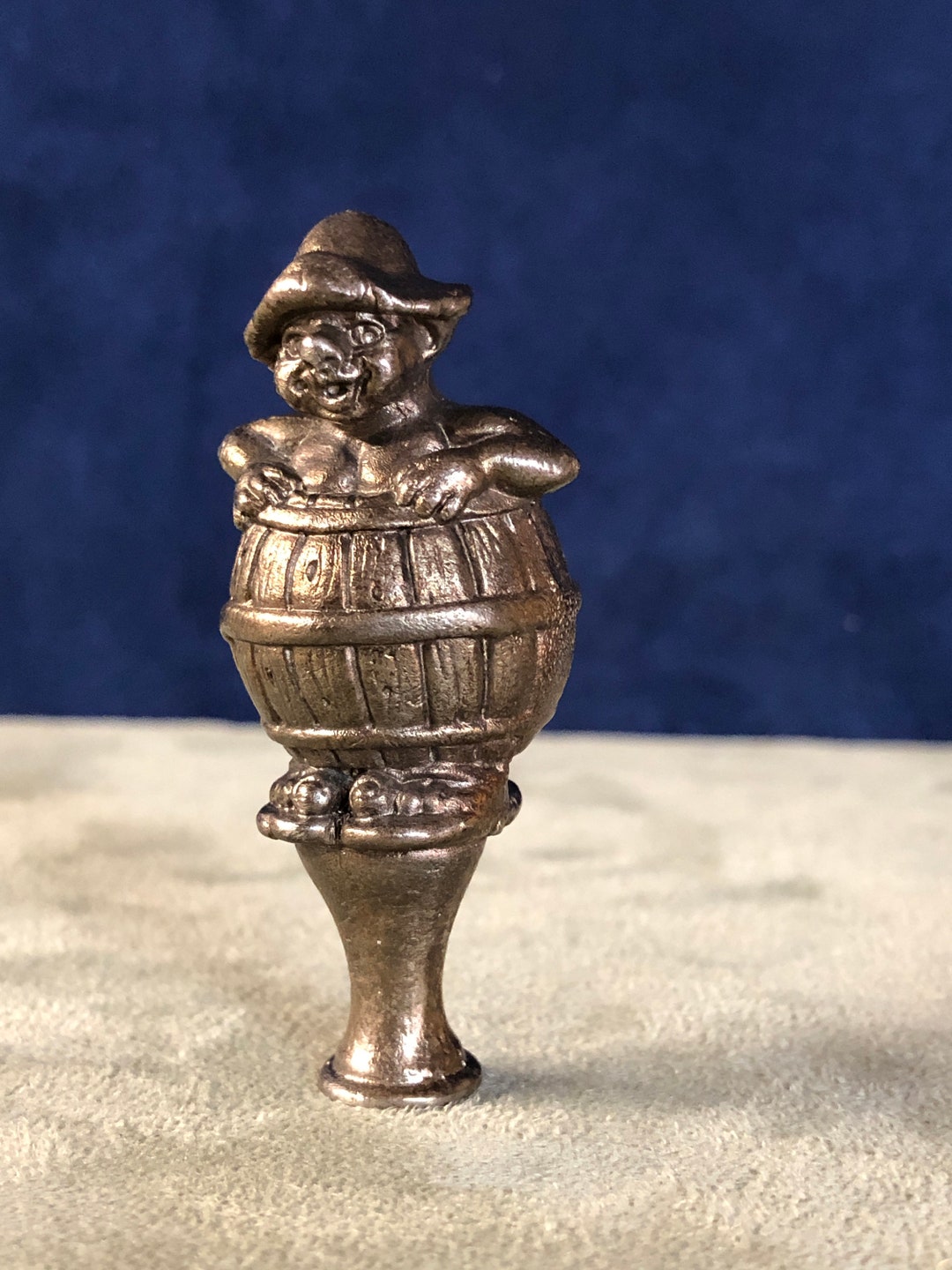 Hillbilly in A Barrel Pipe Tamper, Solid Fine Pewter - Etsy