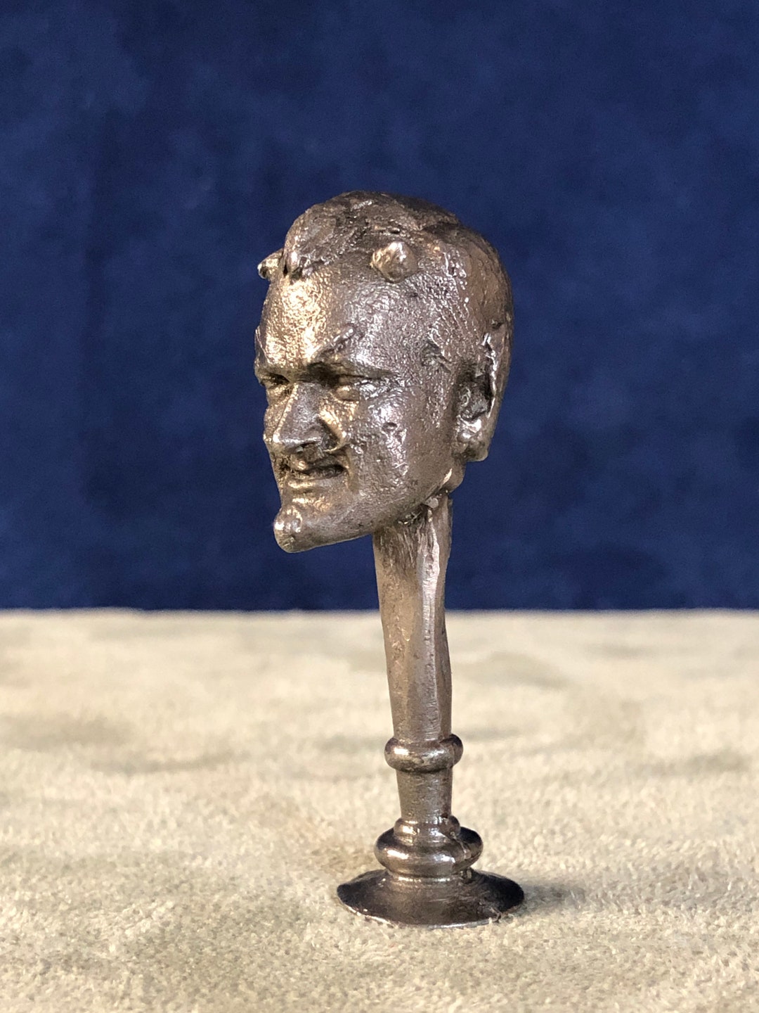 Devil Head Pipe Tamper, Solid Fine Pewter - Etsy