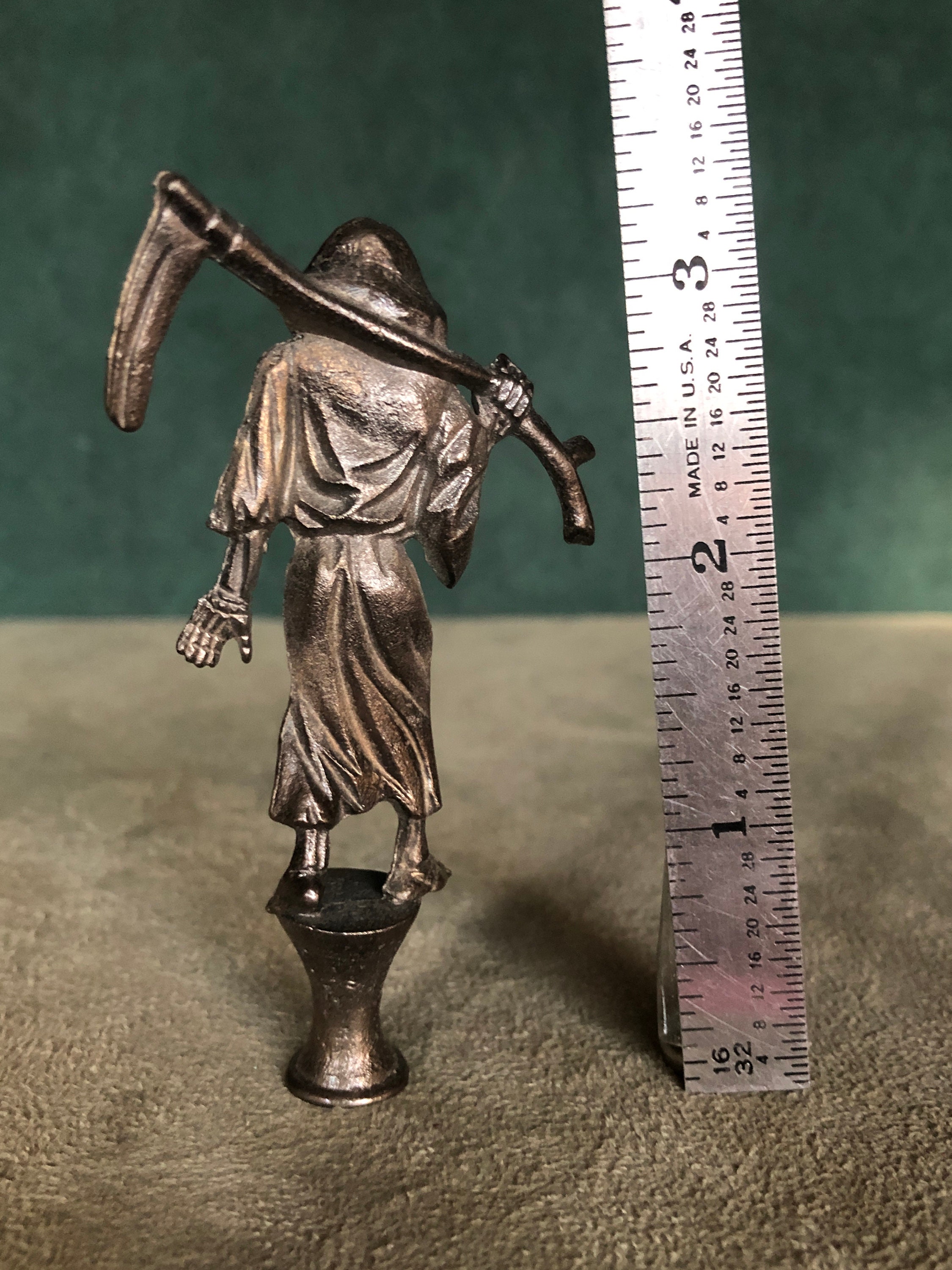 Grim Reaper Pipe Tamper, Solid Fine Pewter - Etsy