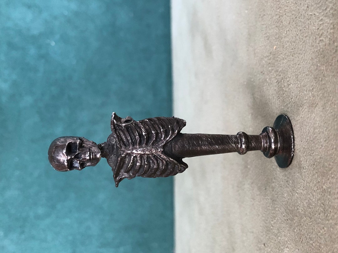 Skeleton Pipe Tamper, Solid Fine Pewter - Etsy