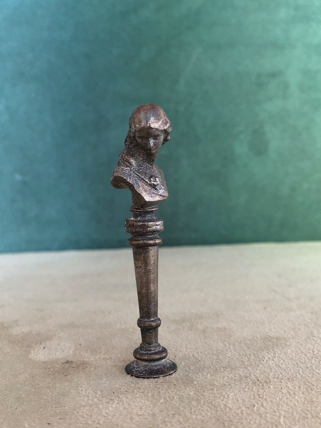 Miniature Victorian Woman's Bust Pipe Tamper, Solid Fine Pewter - Etsy