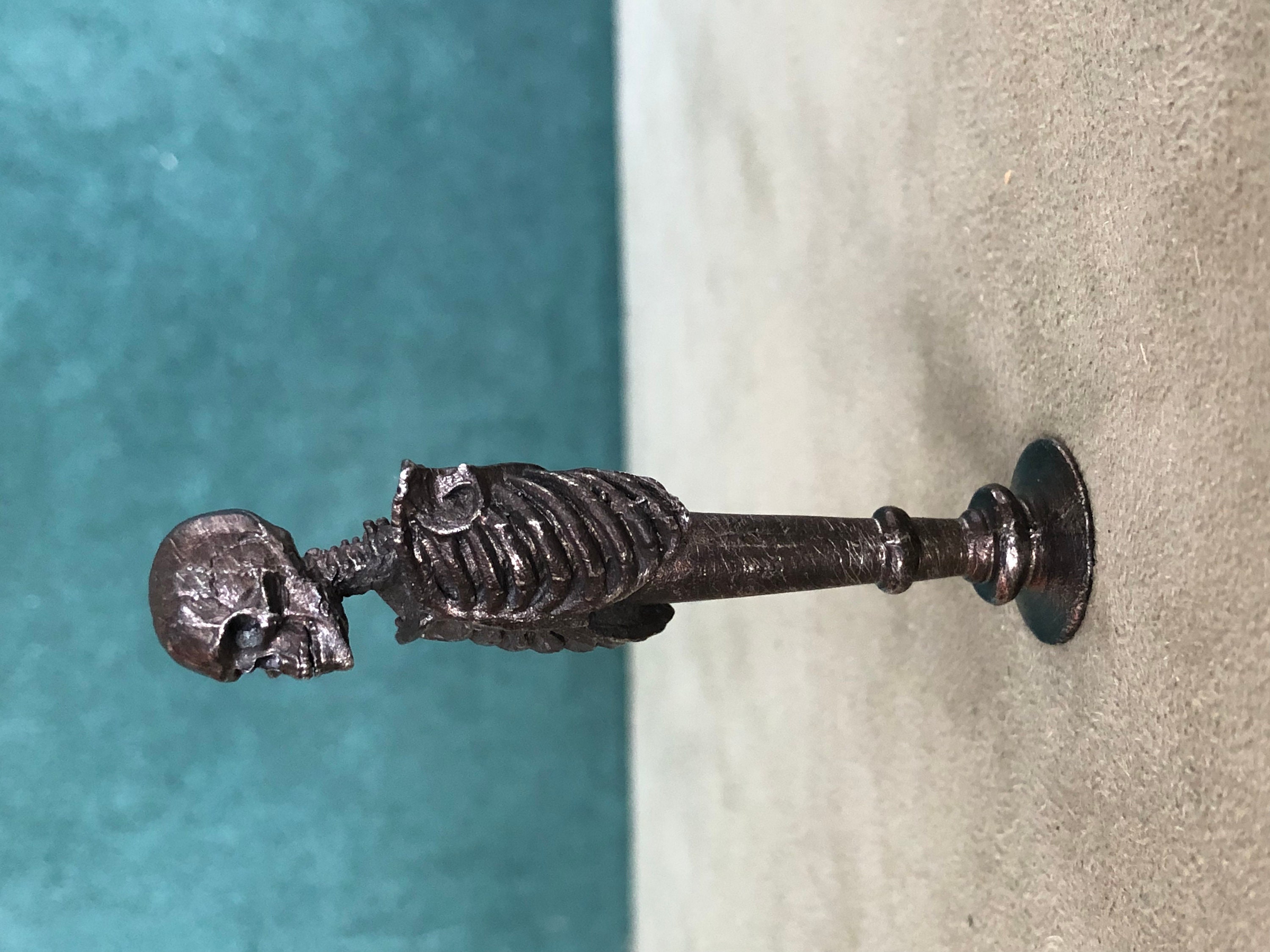 Skeleton Pipe Tamper Solid Fine Pewter - Etsy