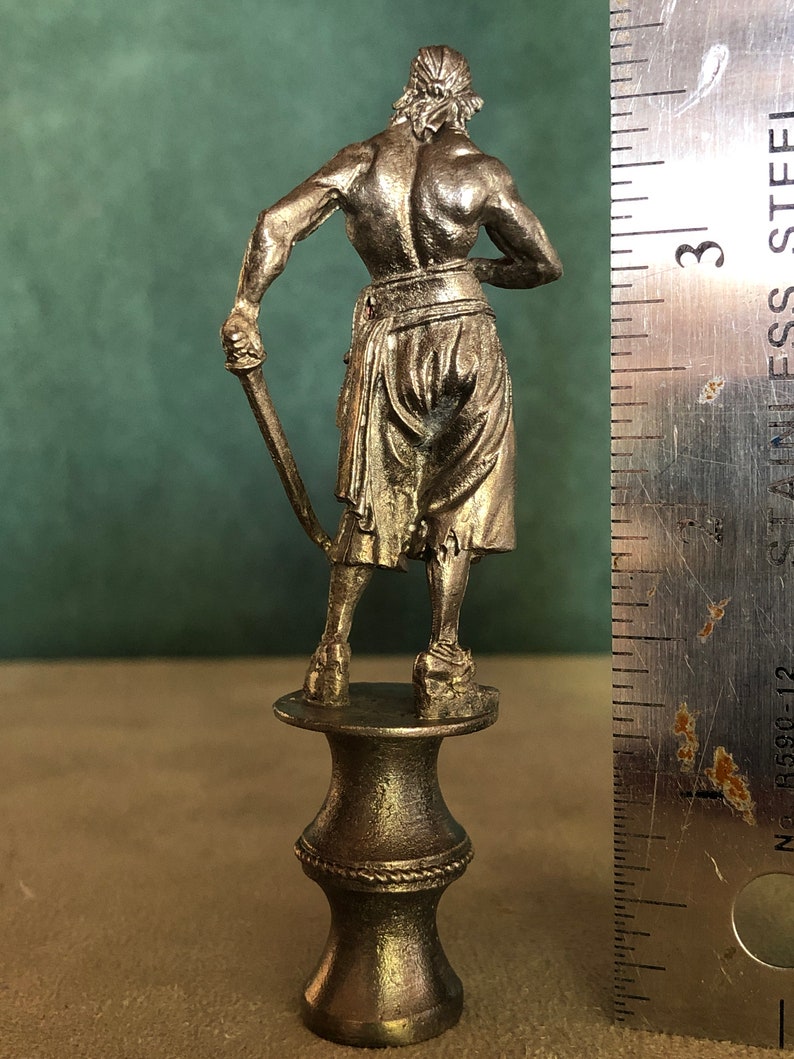 Pirate With Sword and Gun Pipe Tamper Solid Fine Pewter - Etsy