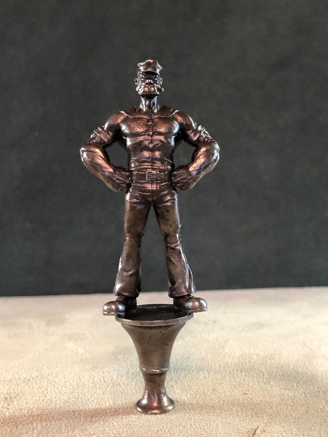 Popeye the Sailor Man Pipe Tamper, Solid Fine Pewter - Etsy