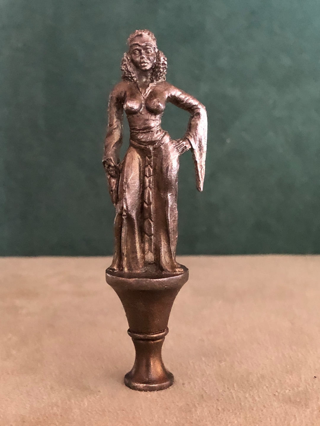 Sexy 70's Girl , Pipe Tamper, Solid Fine Pewter - Etsy