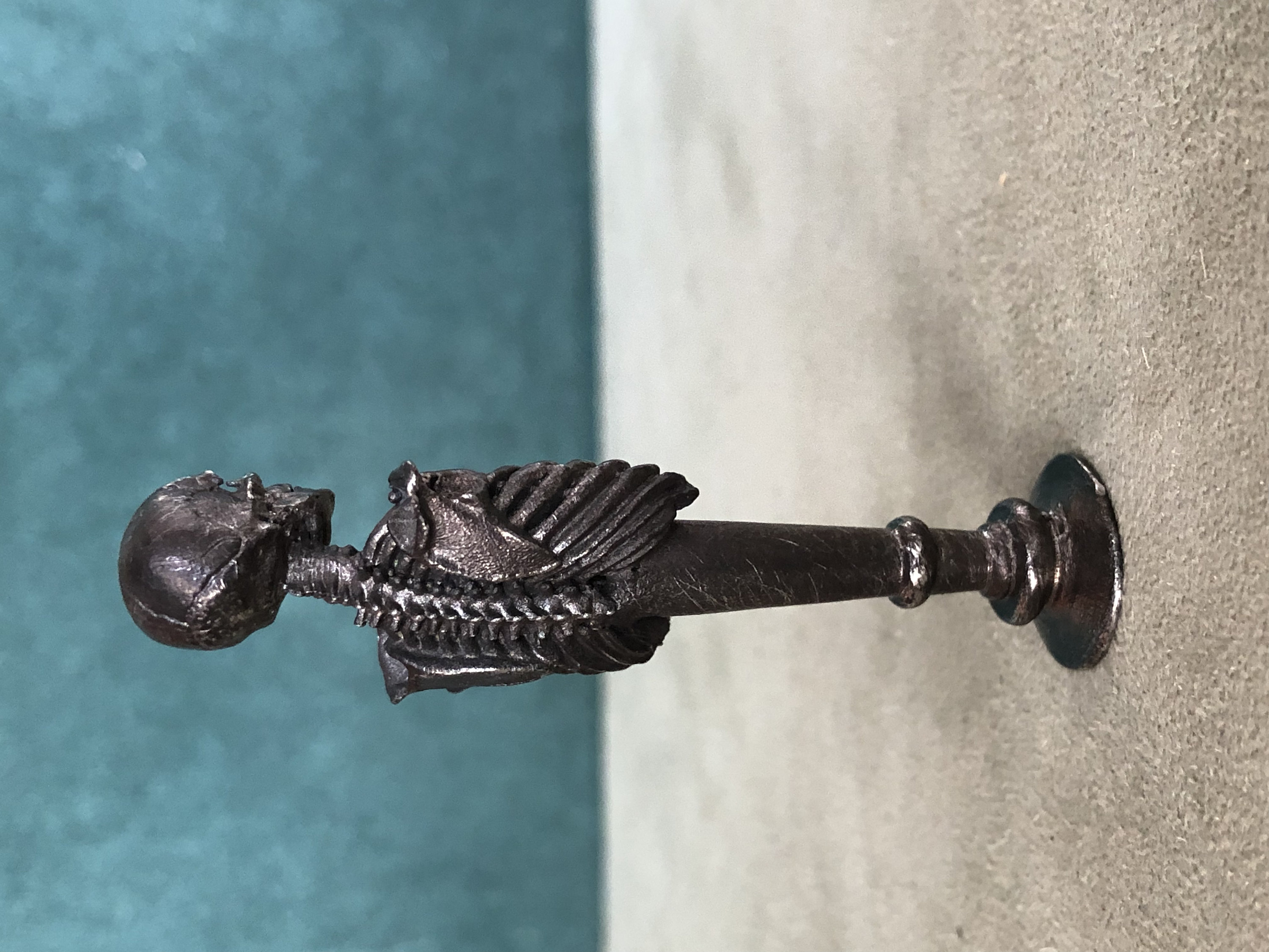 Skeleton Pipe Tamper Solid Fine Pewter - Etsy