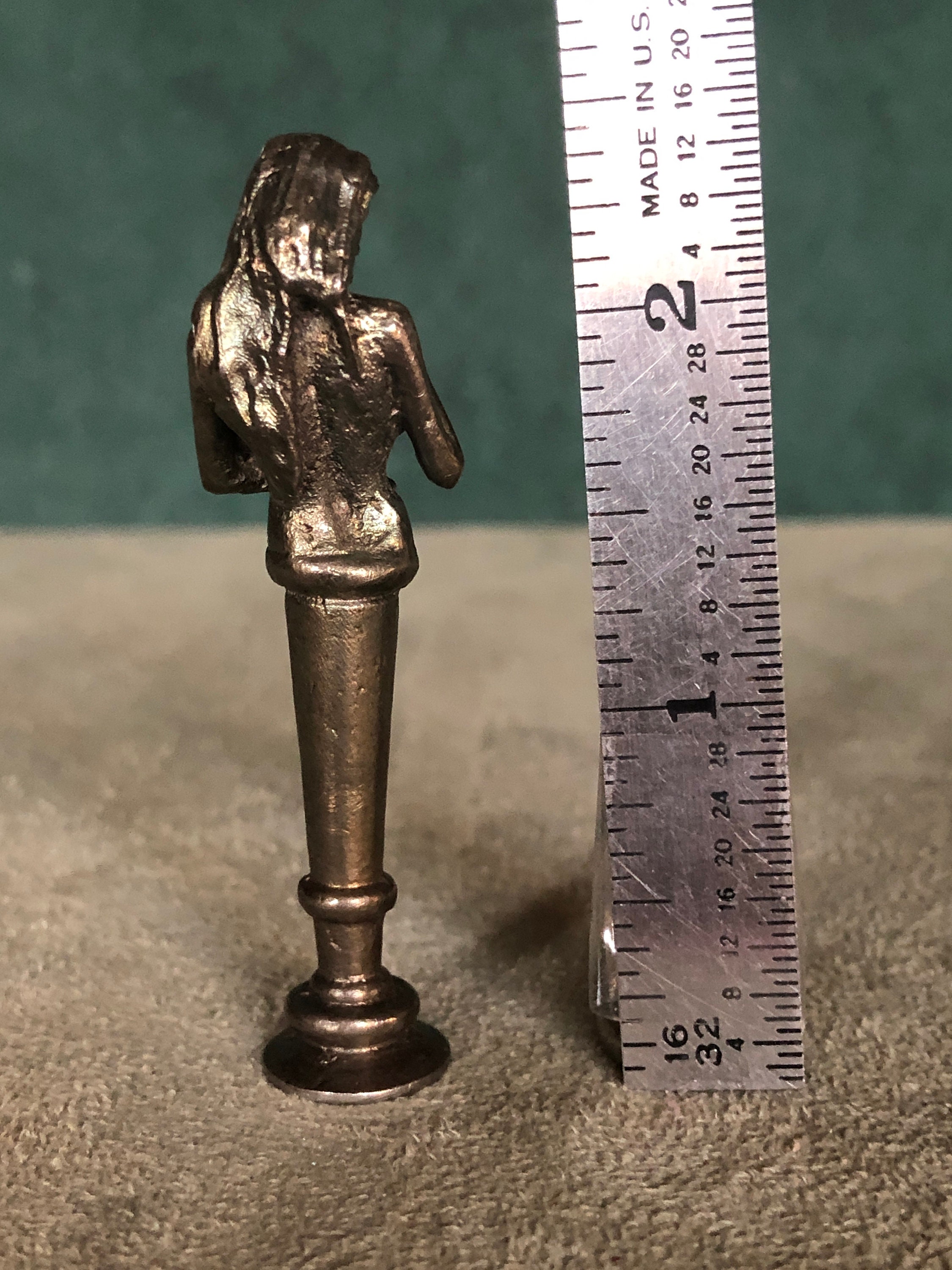 Topless Woman Bust Pipe Tamper, Solid Fine Pewter - Etsy
