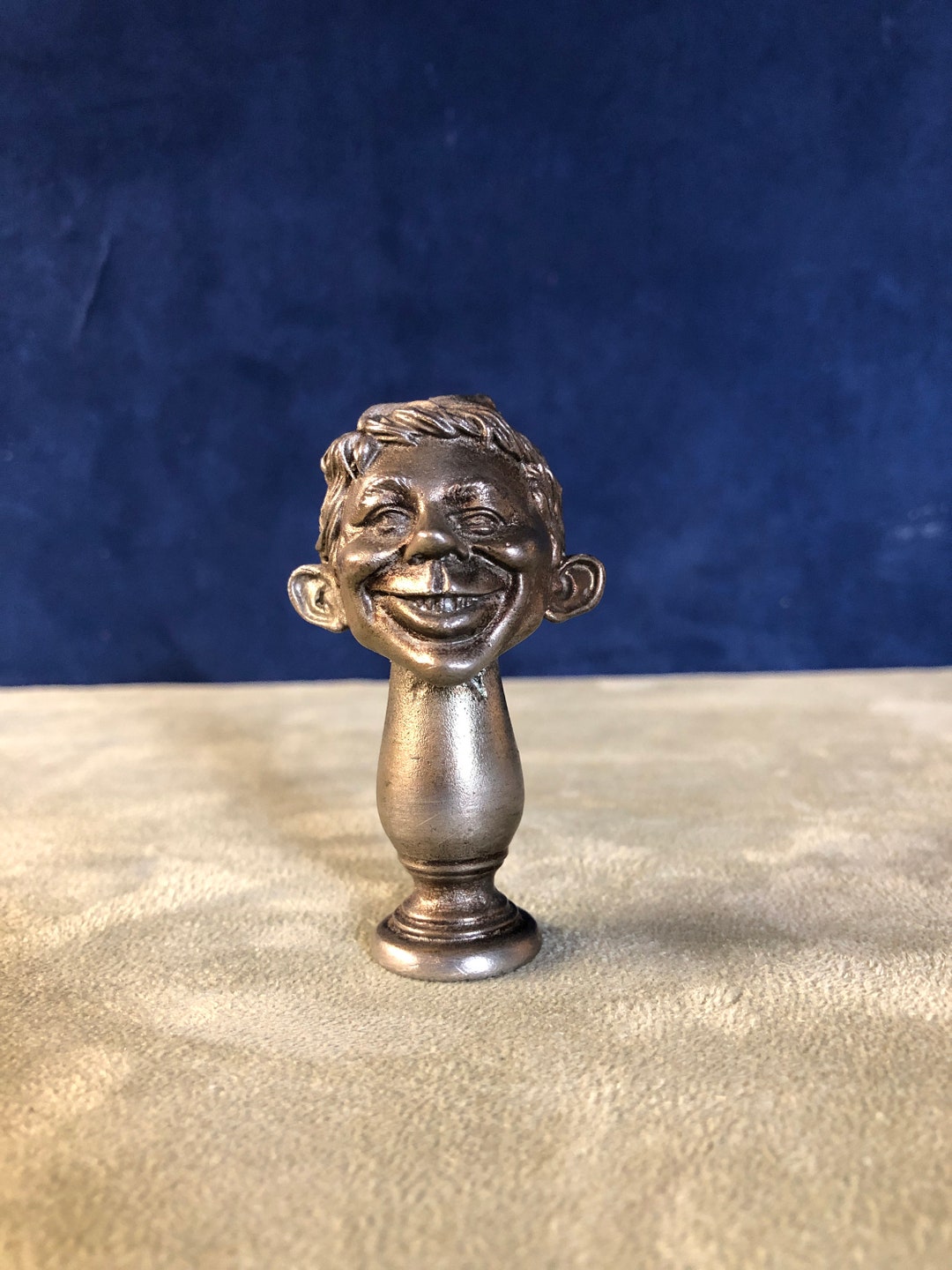 Alfred E. Neuman Figure,heavy Solid Fine Pewter - Etsy