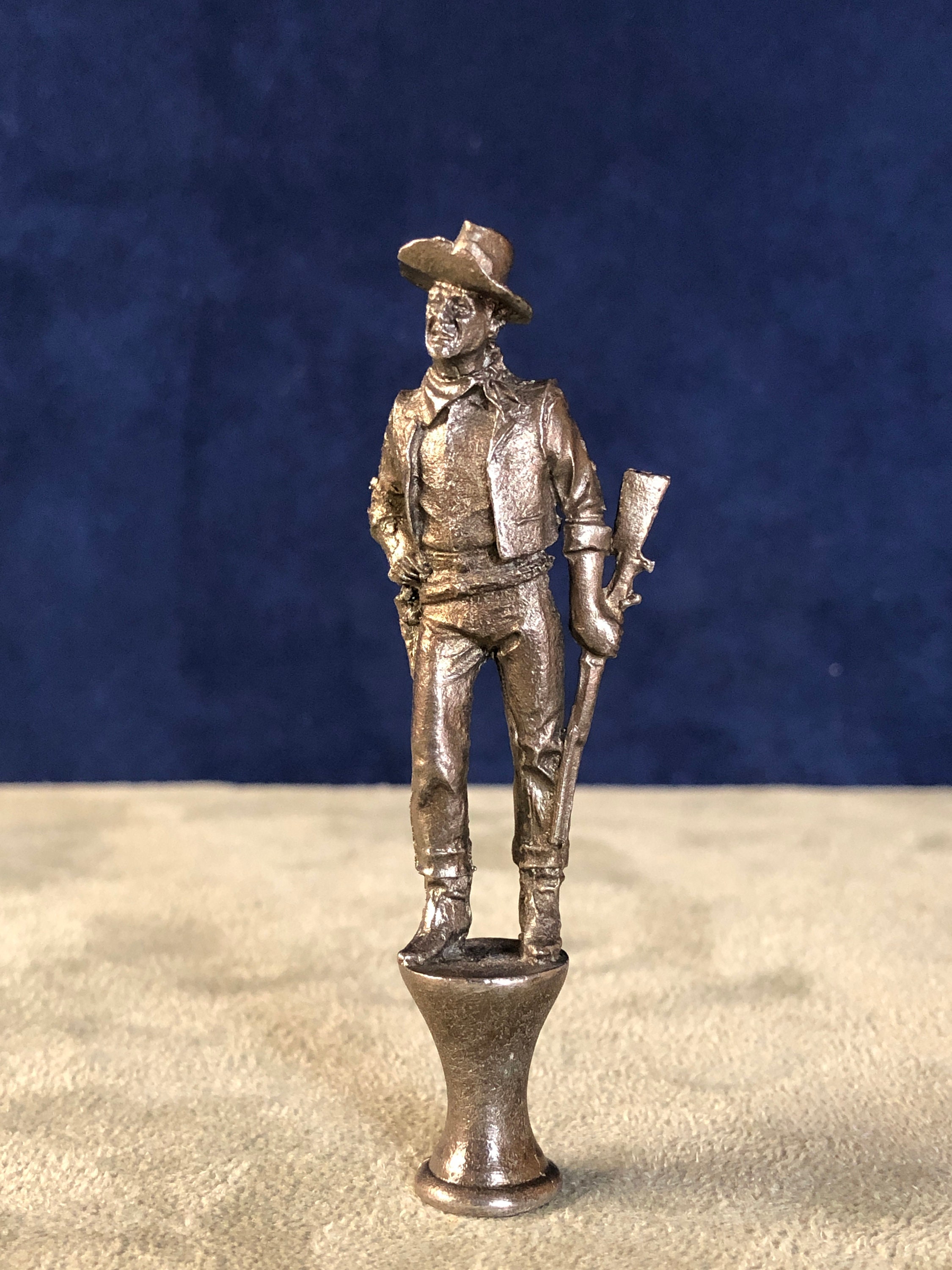 John Wayne Pipe Tamper, Solid Fine Pewter - Etsy