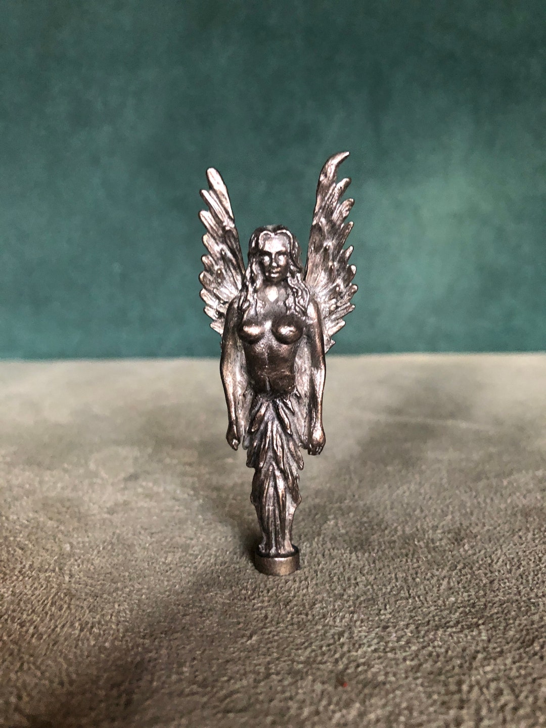 Nude Winged Angel Pipe Tamper, Solid Fine Pewter - Etsy