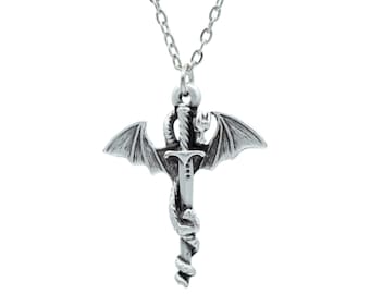 Baphomet Goat Headed Necklace Man Women Silver Necklace Personalizable ...