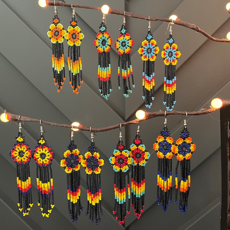 Mexican Handmade Earrings - Etsy