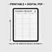 Editable Cleaning Checklist, Printable Cleaning Schedule, Digital Chore ...