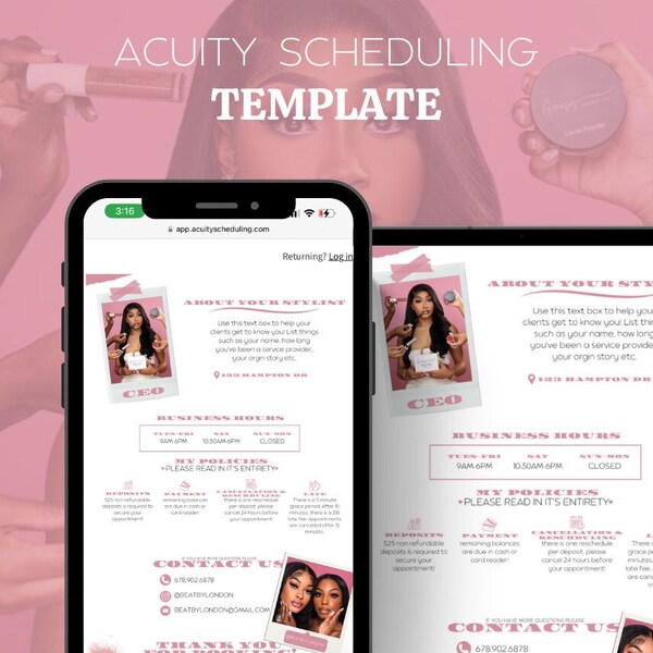 Face Behind the Brand Post, Editable Meet the CEO, Digital Template ...
