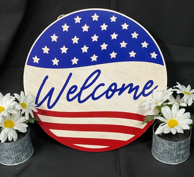 Welcome independence Day / Veteran's Day - Etsy