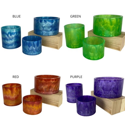 Color Resin Flower Pots - Succulent Pots - Etsy