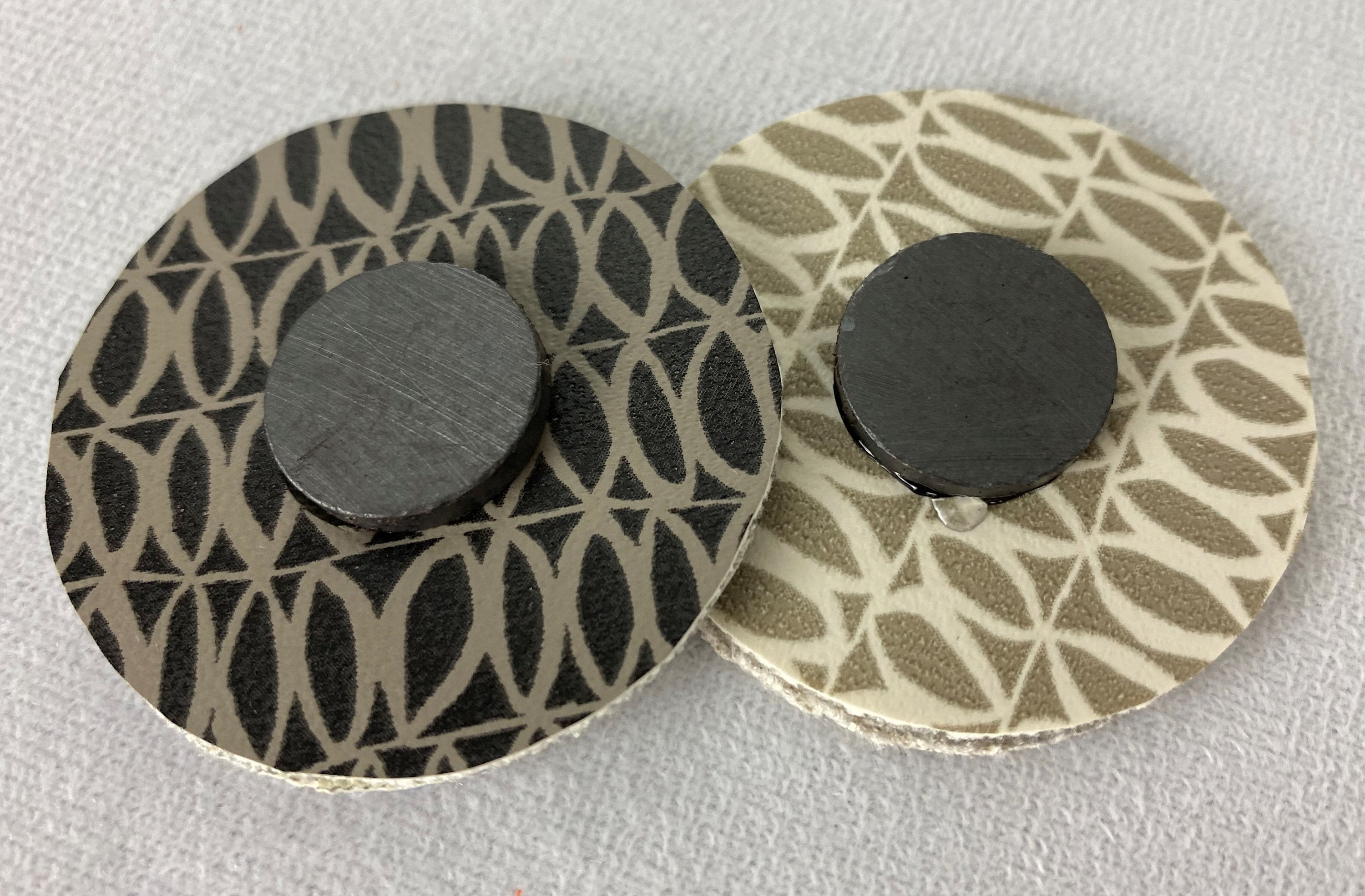 Phases of the Moon - Magnets - Set of Two - Etsy