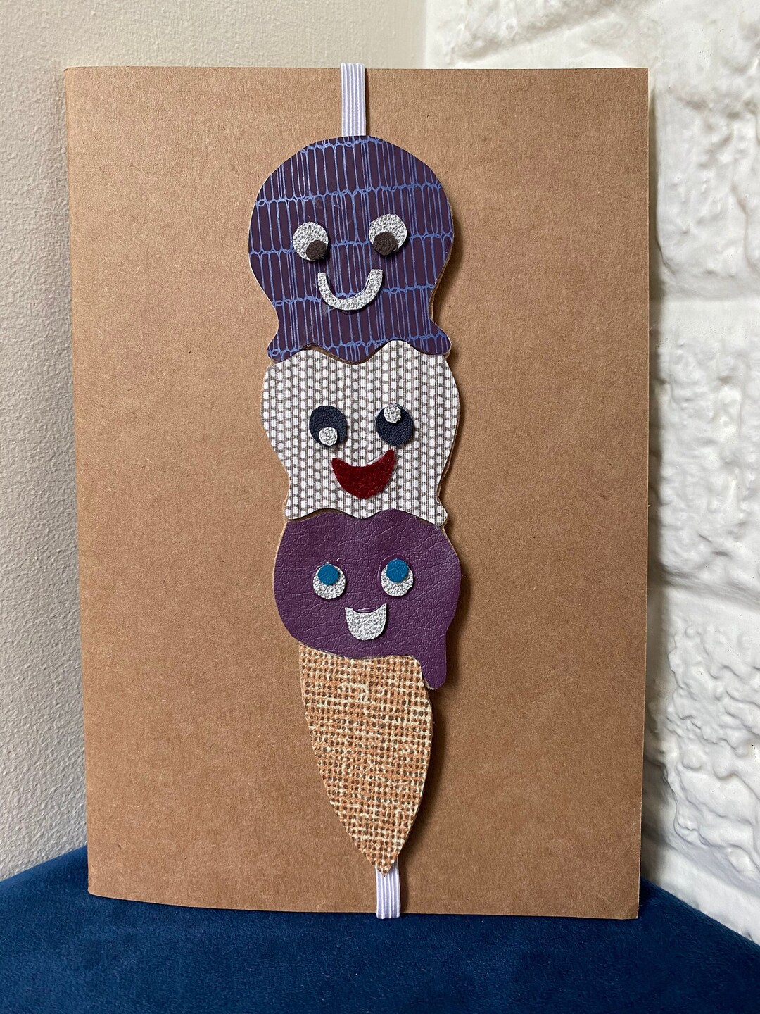 Ice Cream Friends Bookmark With Notebook - Etsy