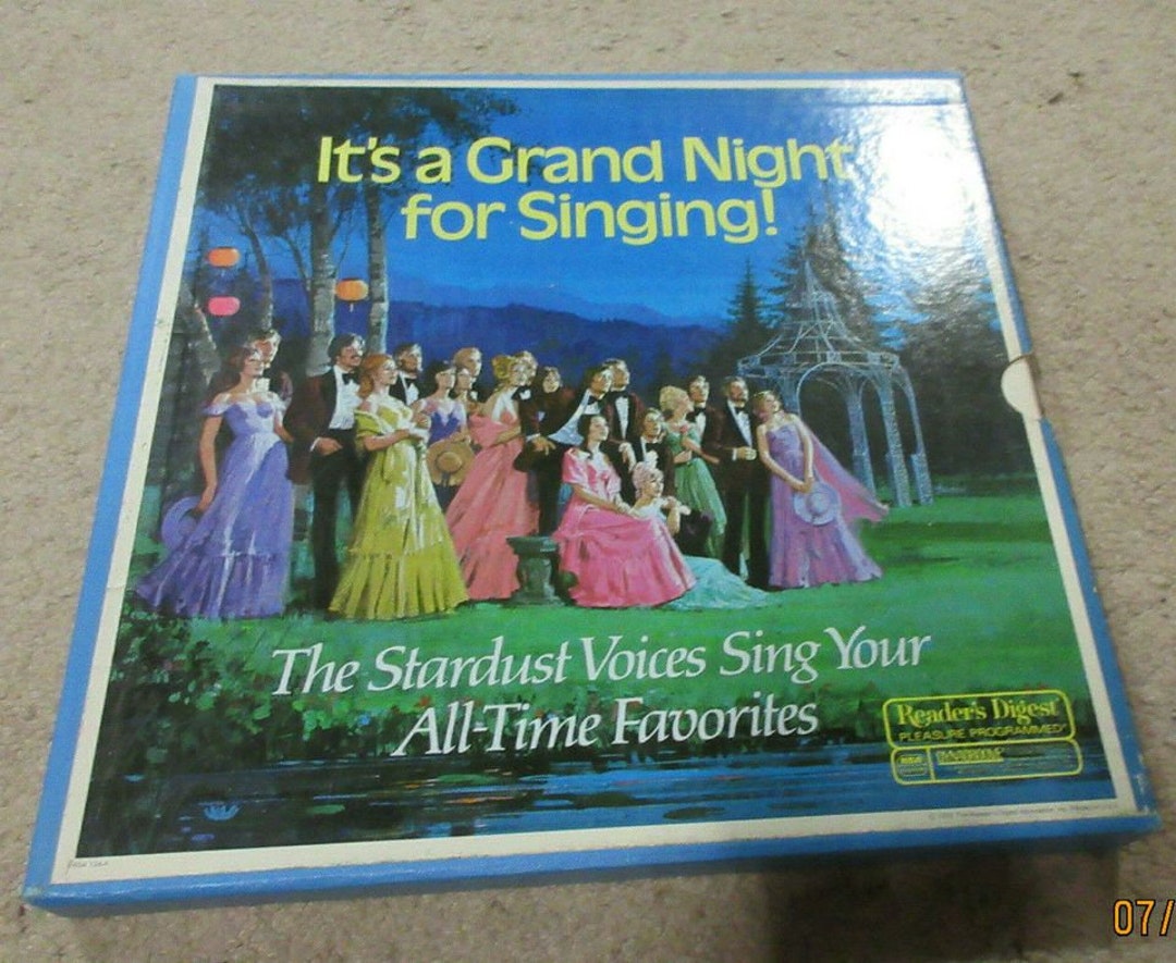 Reader's Digest LP Record Set: It's A Grand Night for Singing - Etsy