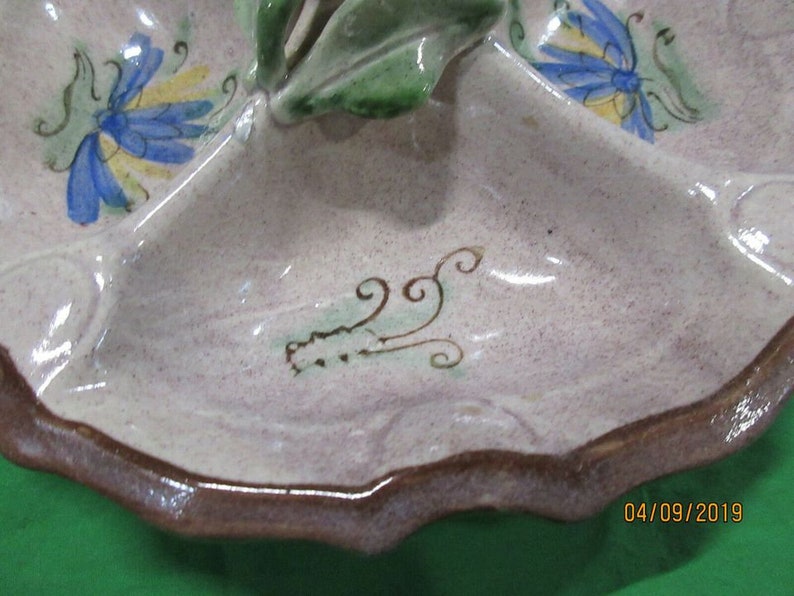 8.5 Sectional Ceramic Dish: Made in Japan - Etsy