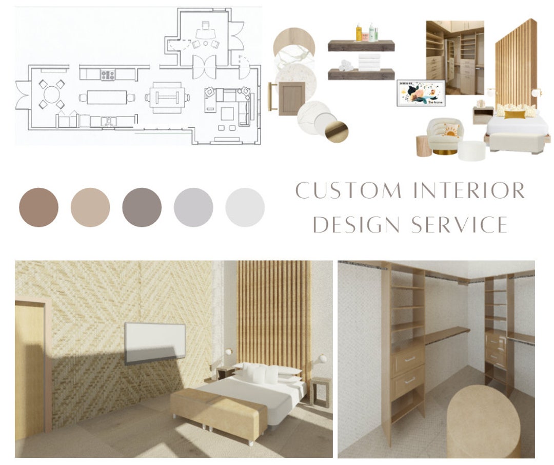 Interior Design-interior Design Service-e-design-custom Interior Design ...