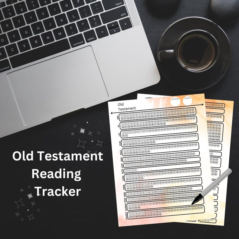 Old Testament Reading Tracker - Etsy