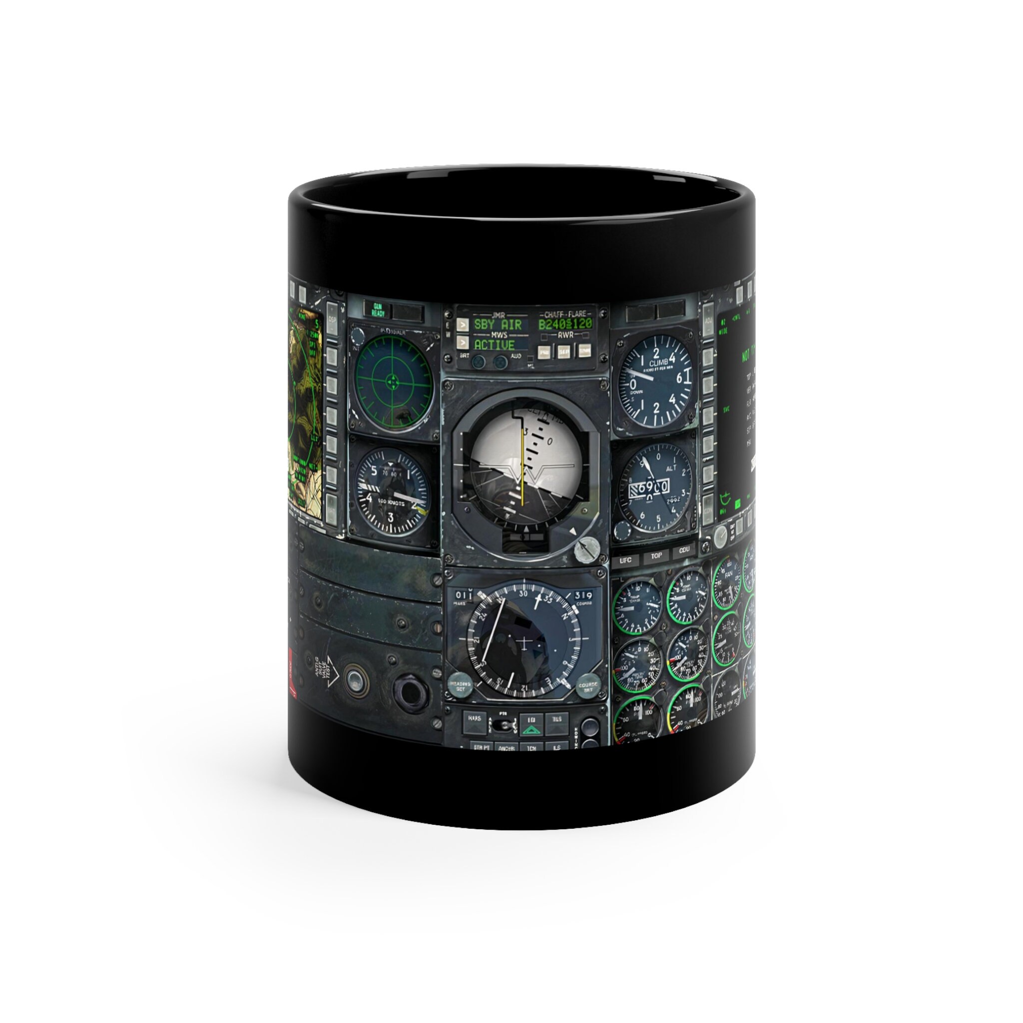 A10 C Warthog Instrument Panel Pilot Mug - Etsy