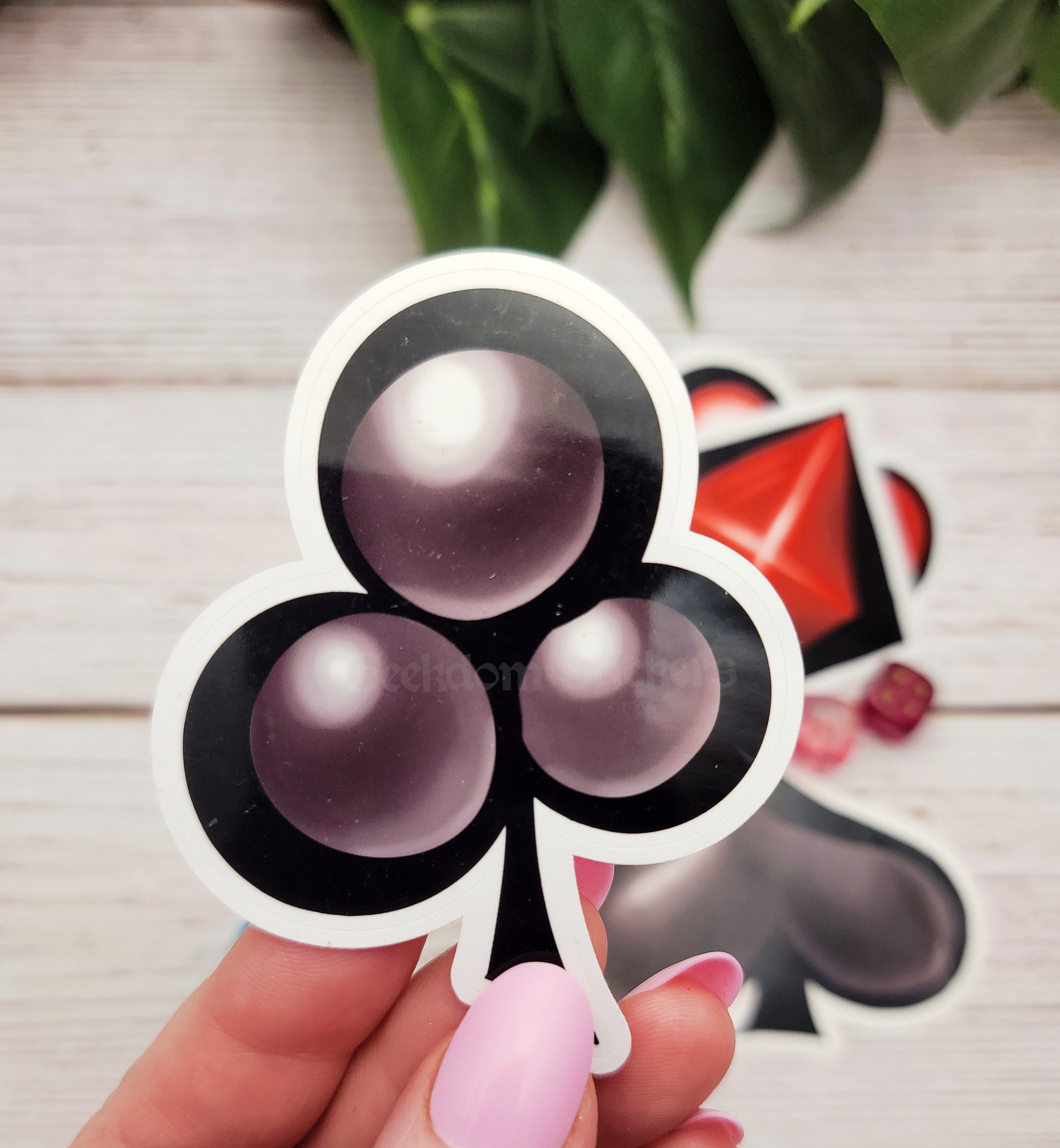 Cute Playing Card Suites Sticker Bundle Laptop Decal Geeky - Etsy