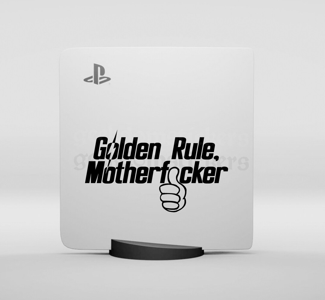Fall Golden Rule Vinyl Decal: Gamer Car Sticker - Etsy