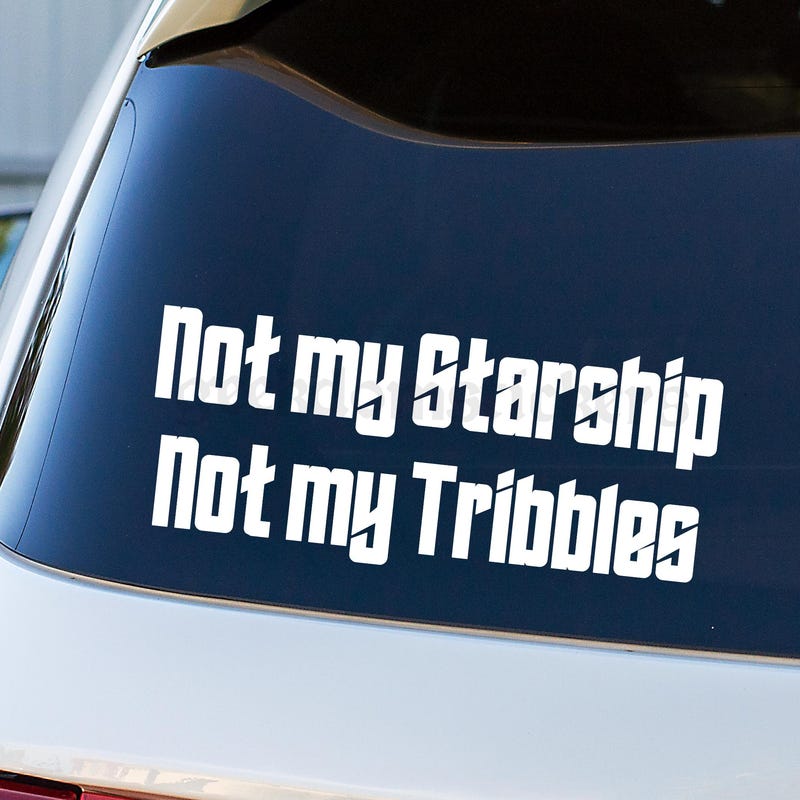 Star Trek Car Decal - Etsy
